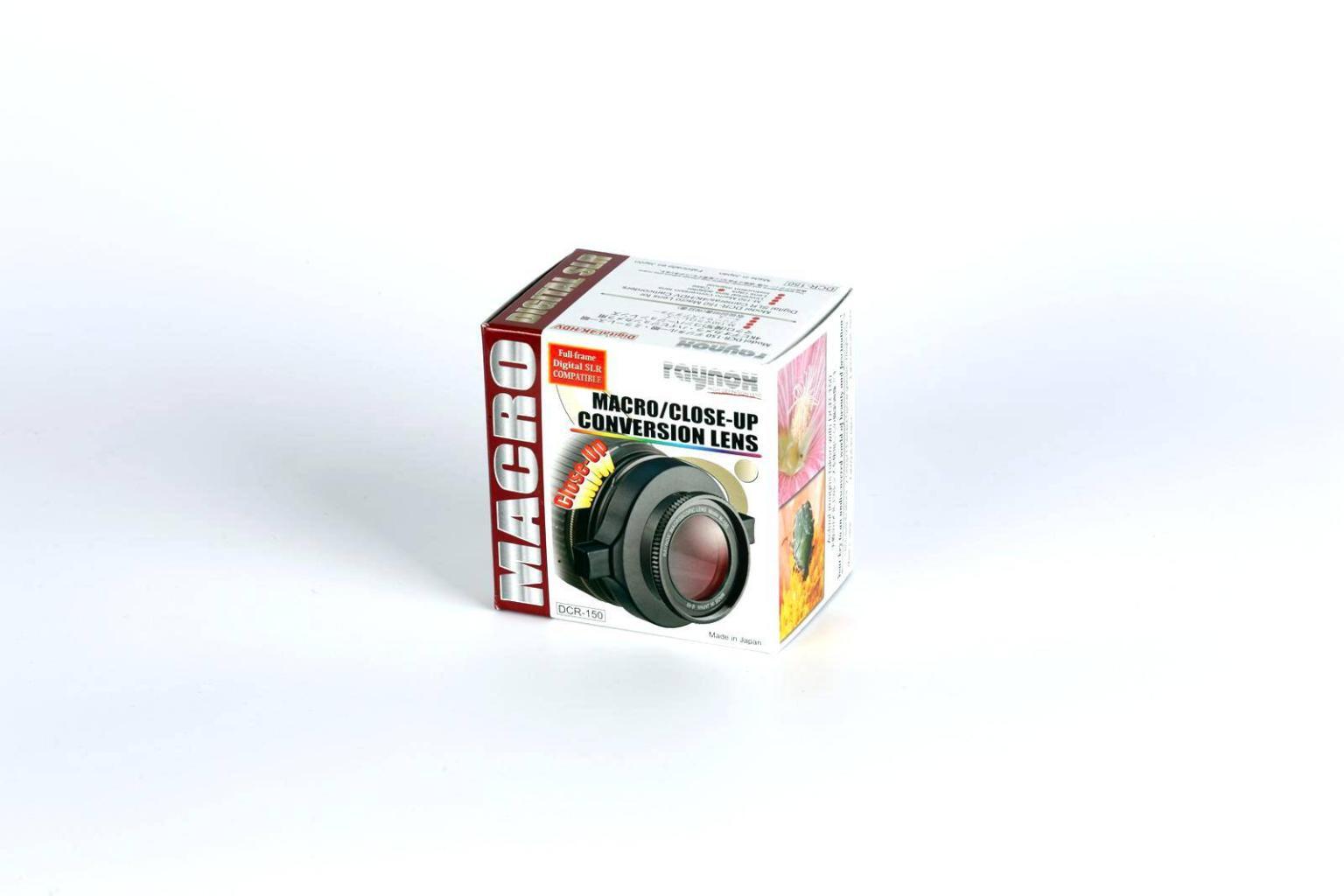 Raynox DCR-150 lens – Wemacro Rail